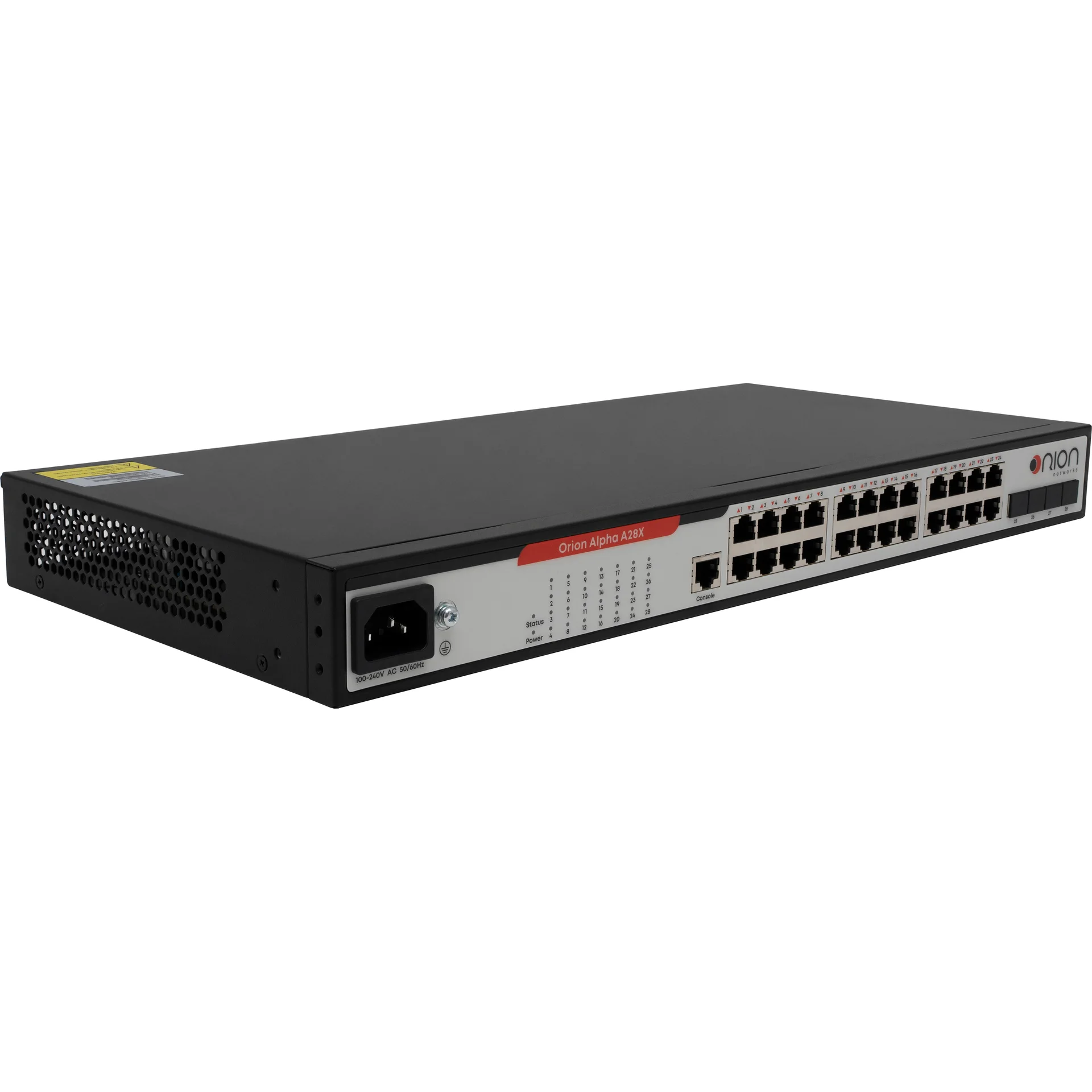 Управляемый коммутатор уровня 2 Orion Alpha A28X, 24x 10/100/1000Base-T ...